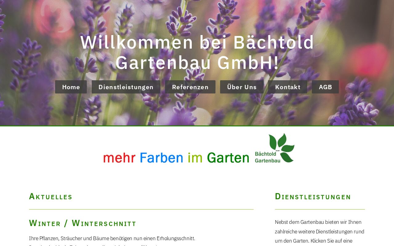 Bächtold Gartenbau